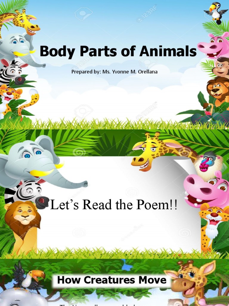 Body Parts of Animals GRADE 2 | PDF
