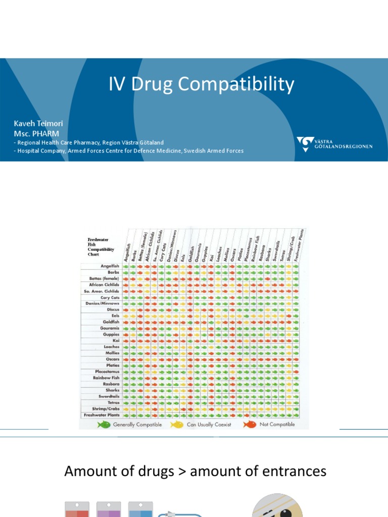 IV Compatibility Drug Information Centrals Nordic Symposium 2020 | PDF ...