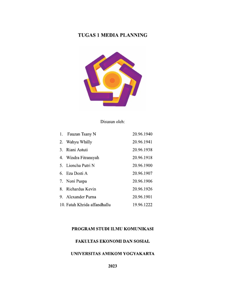 Tugas 1 Media Plan | PDF