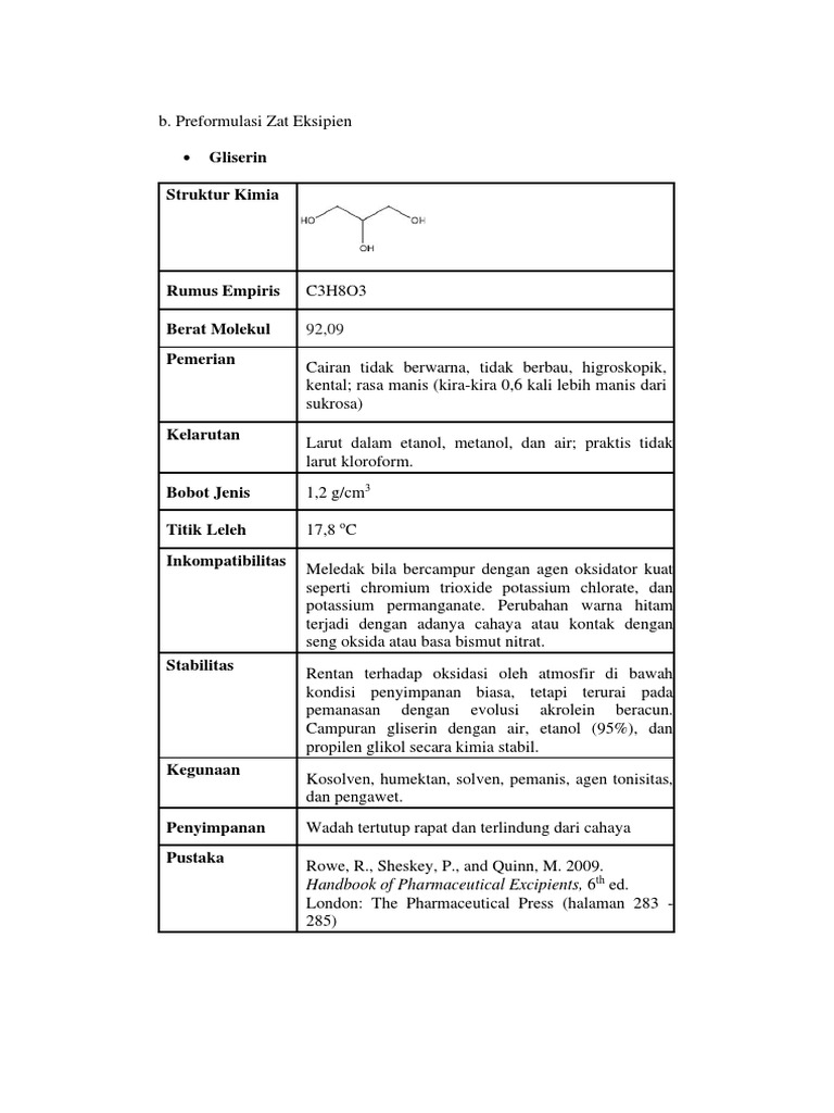 Preformulasi Eksipien Emulsi | PDF