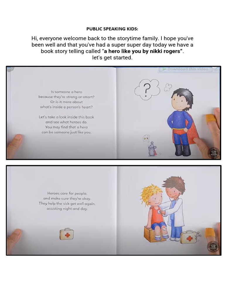 Storytime: A Hero Like You | PDF