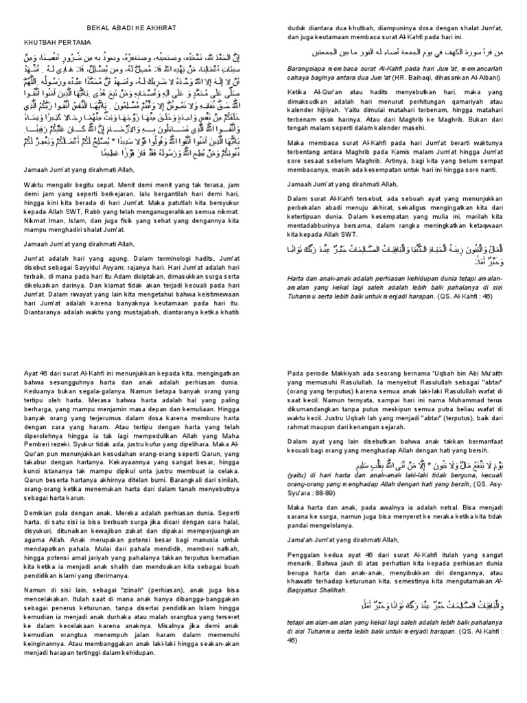 Bekal Abadi Ke Akhirat | PDF