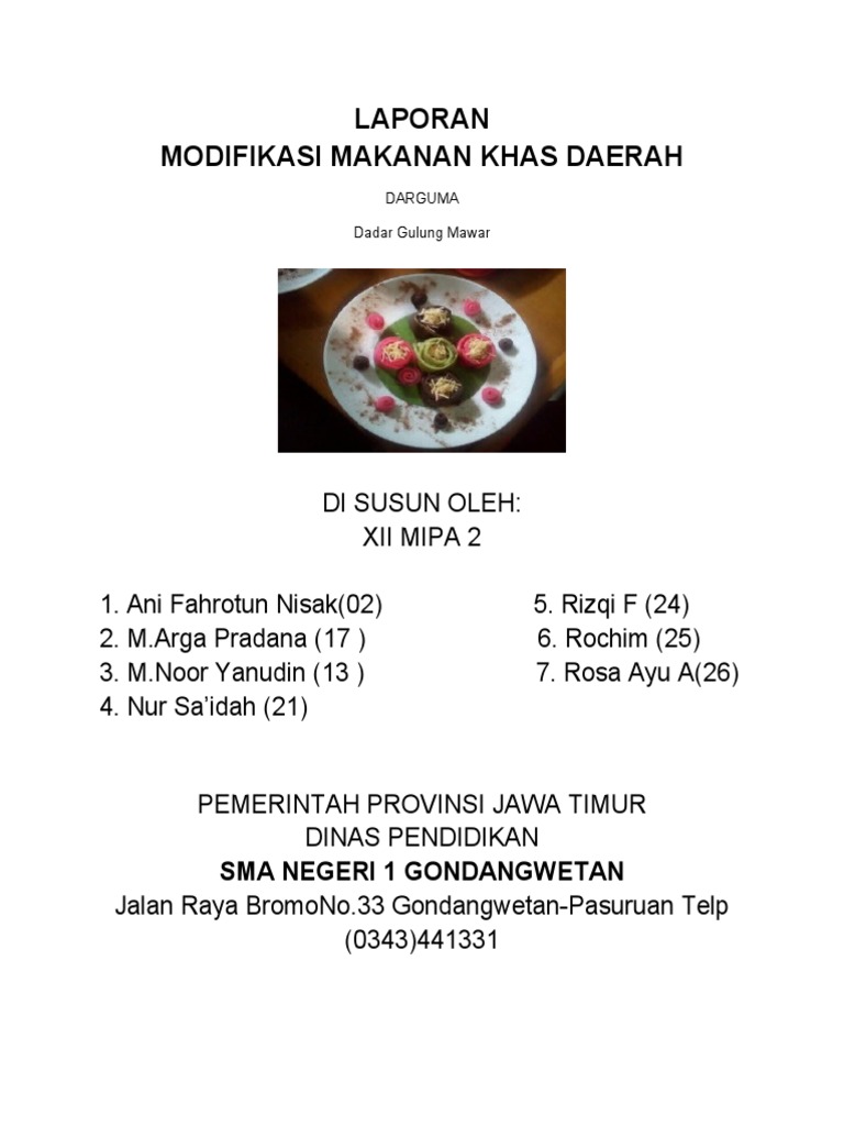 LAPORAN Pkwu 12 | PDF