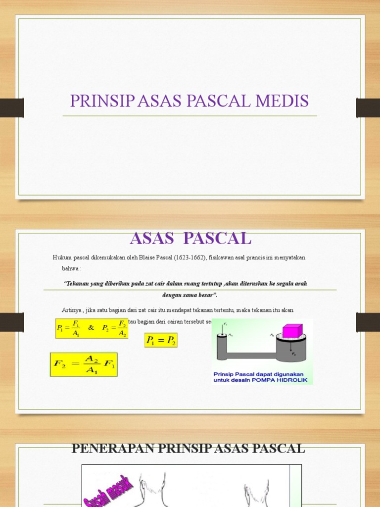 Prinsip Pascal dalam Alat Medis | PDF
