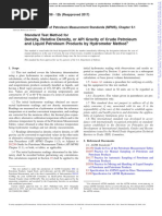 Astm D4057 19 | PDF | Petroleum | Liquefied Petroleum Gas