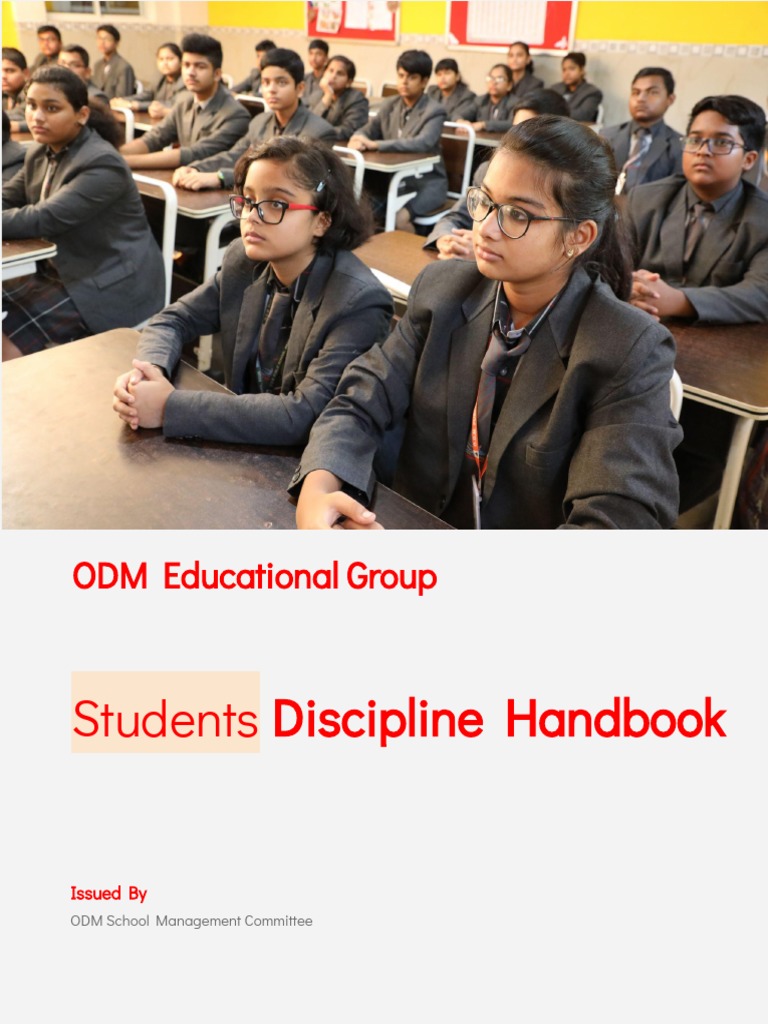 ODM Student Discipline Handbook | PDF | Cyberbullying