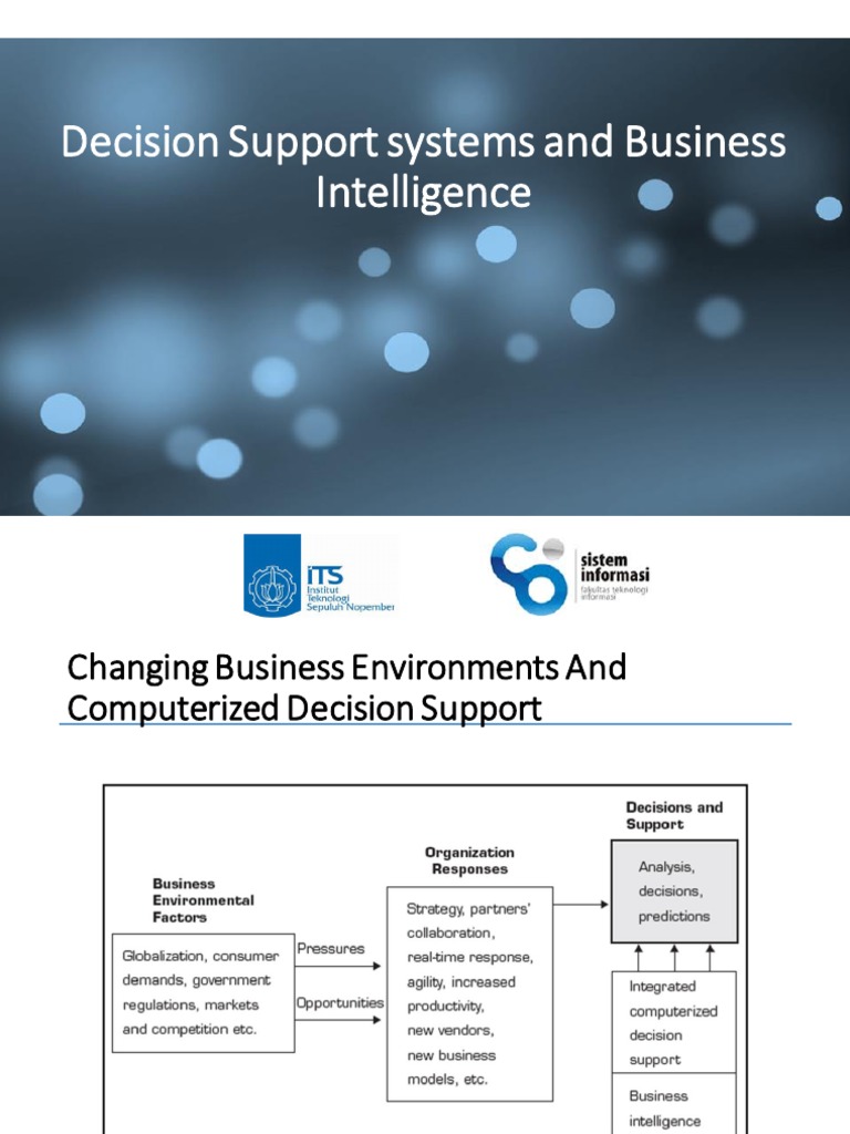 Decision Support Systems and Business Intelligence | PDF | Business Intelligence | Decision ...