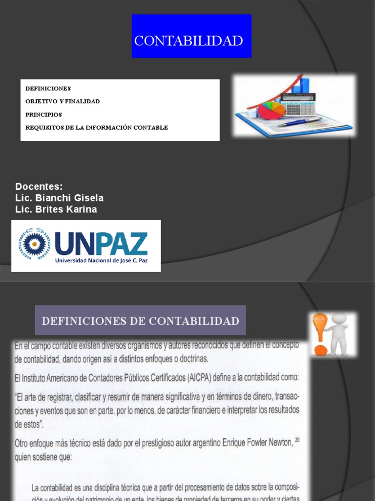 Principios de Contabilidad | PDF | Contabilidad | Estado financiero