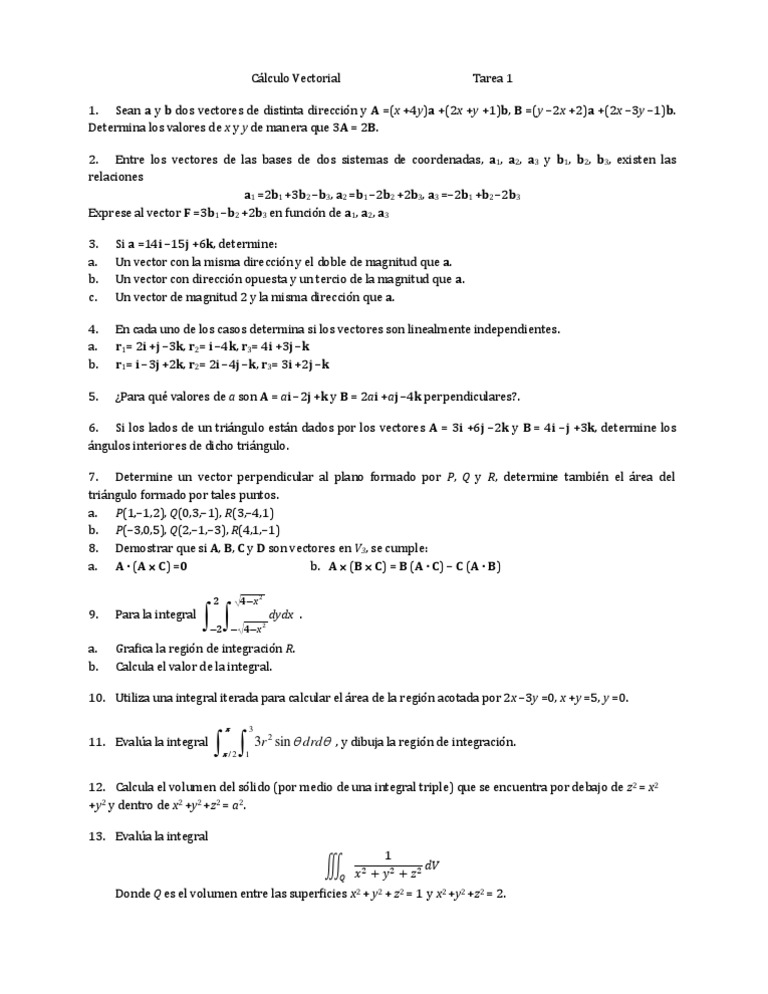 Tar1 Calc Vect 11B | PDF