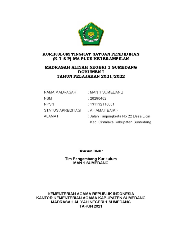 Contoh Kurikulum Smp Pdf