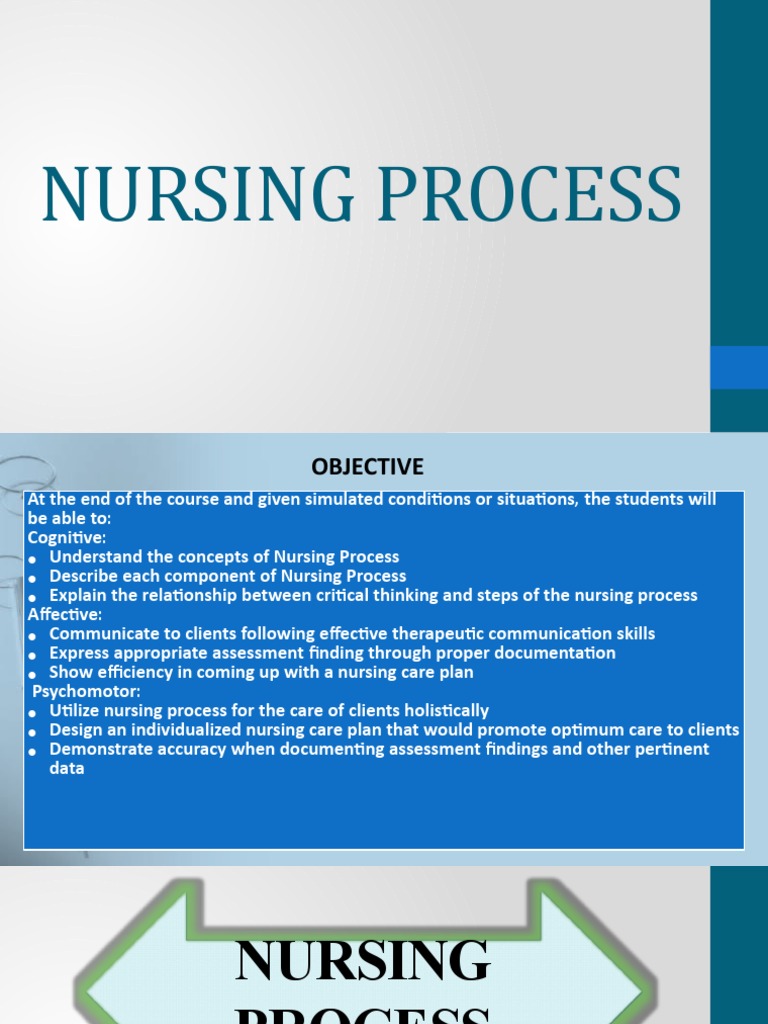 Nursing Process | PDF | Nursing | Medical Diagnosis