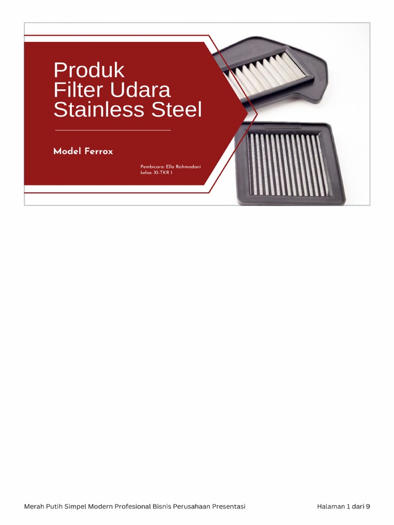 Ella Rahmadani XI-TKR 1 Kekurangan Produk Otto | PDF