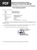 Contoh Stempel RT dan RW Desa Beji | PDF