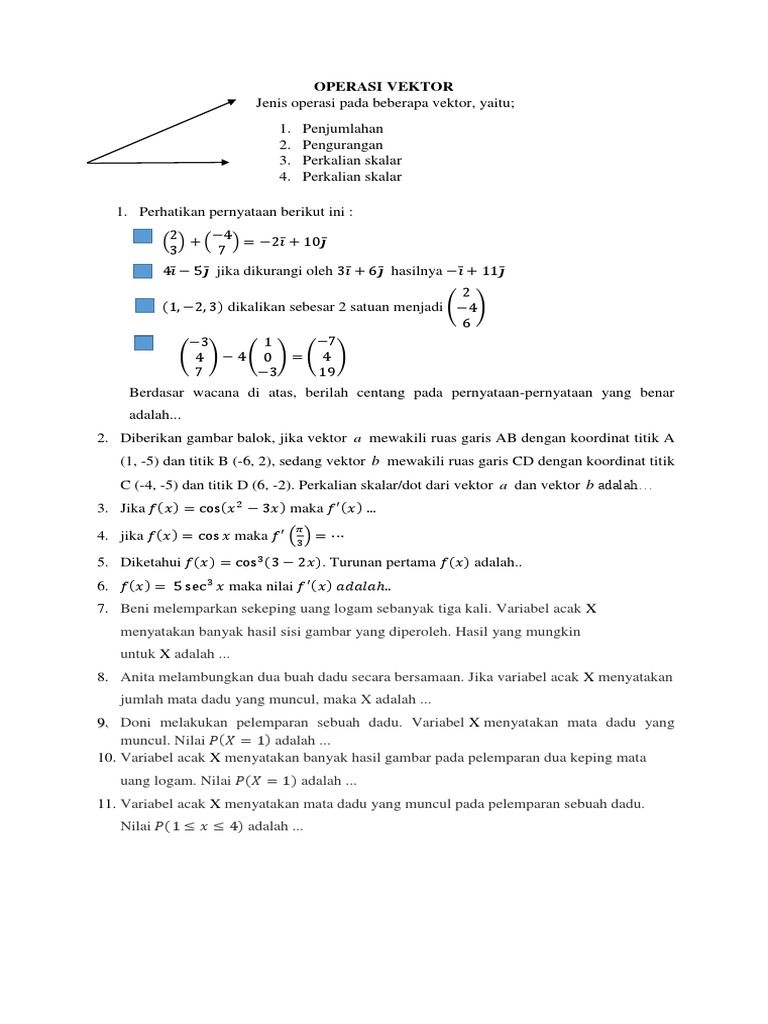 Latihan Mat Minat | PDF