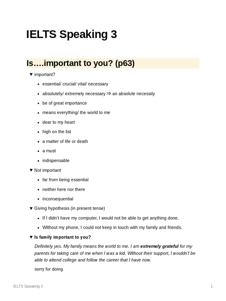 Ielts Speaking 3 Download Free Pdf Apartment