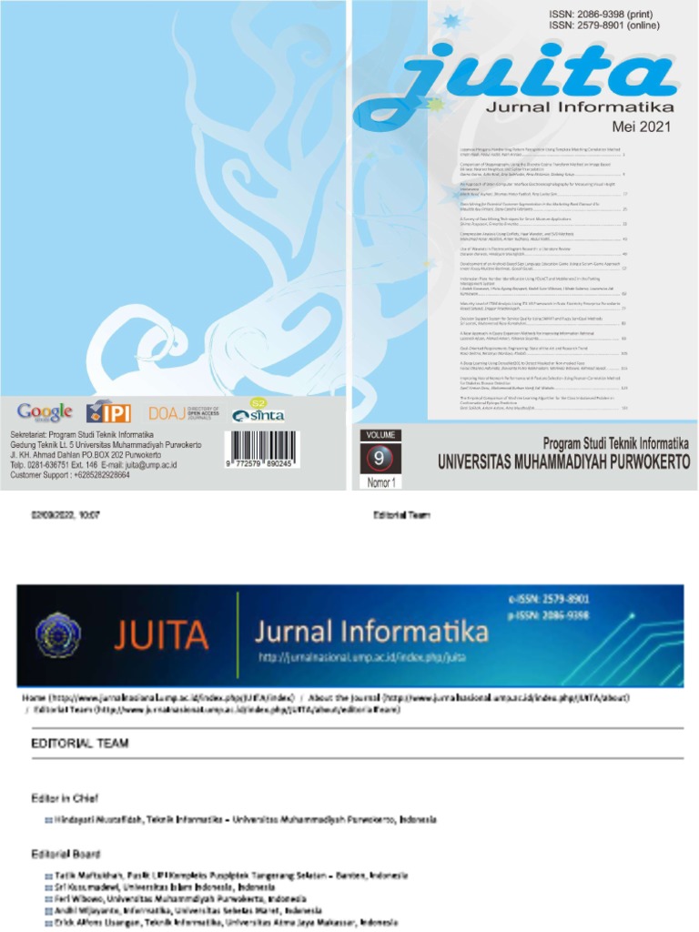 Paper JUITA 9 (1) Use of Wafelet | PDF | Wavelet | Heart
