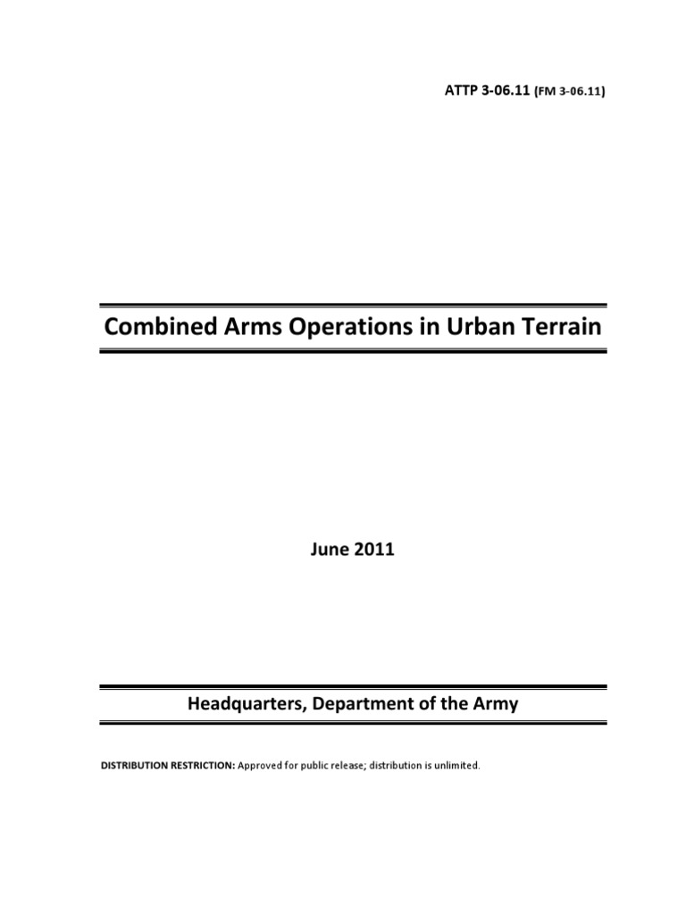 ATTP 3-06.11 | Reconnaissance | United States Army