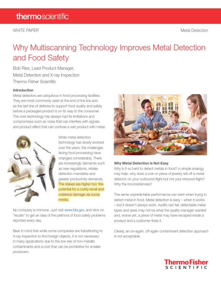 Sentinel White Paper | PDF | Metal Detector | Metals