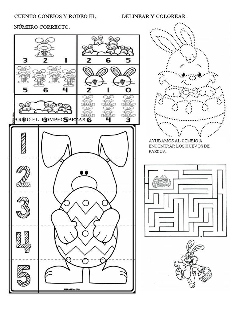 Actividades de Pascua para Niños | PDF