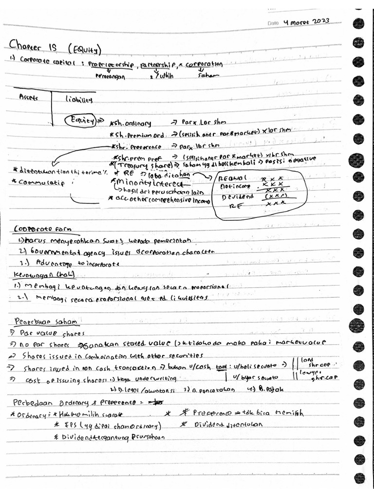 Rangkuman Chapter 15 | PDF