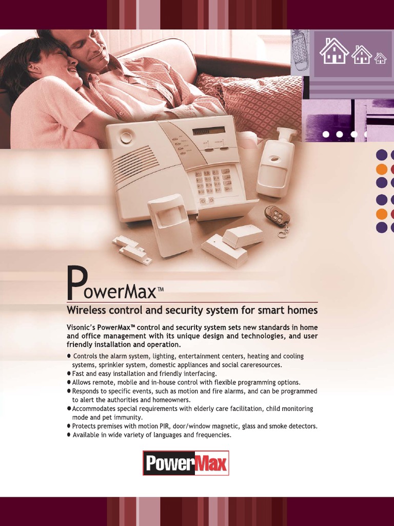 PowerMax English Data Sheet CE5452S9 | PDF