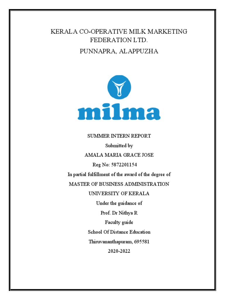 Internship Report | PDF | Internship | Job Hunting