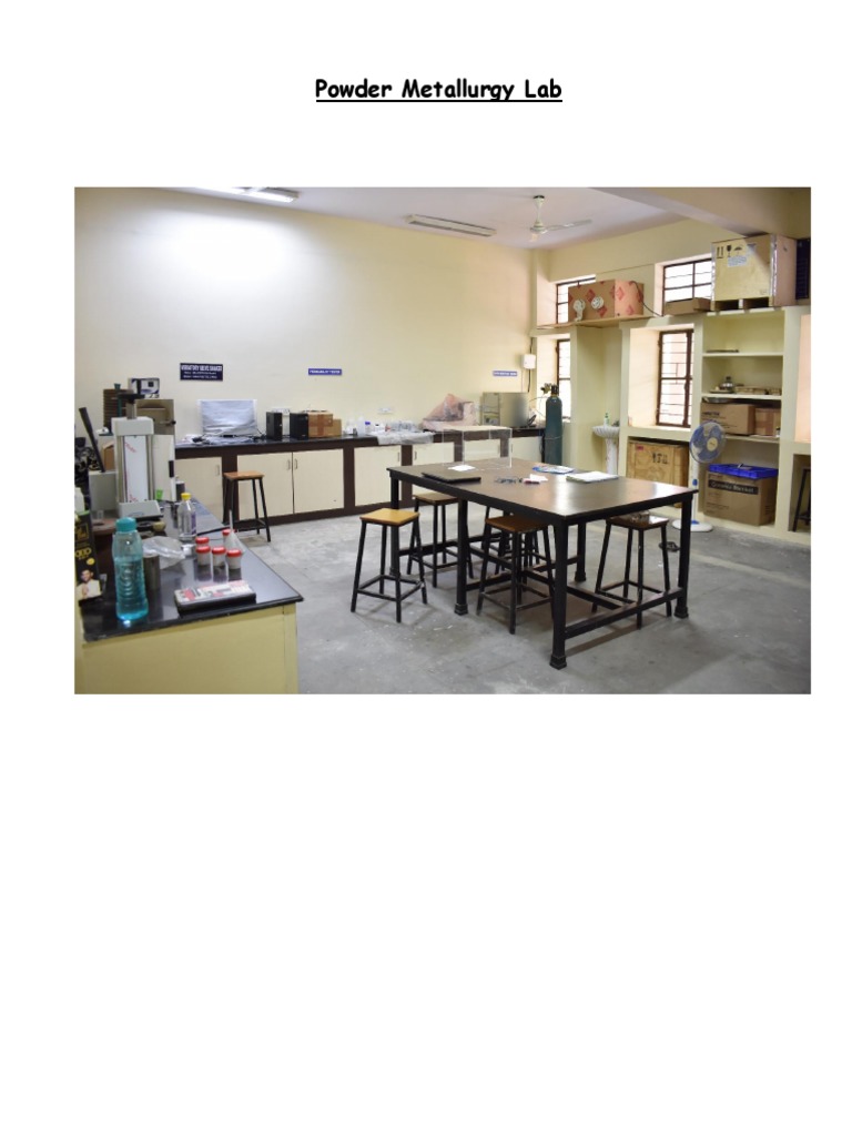 Powder Metallurgy Lab | PDF | Materials | Physical Sciences
