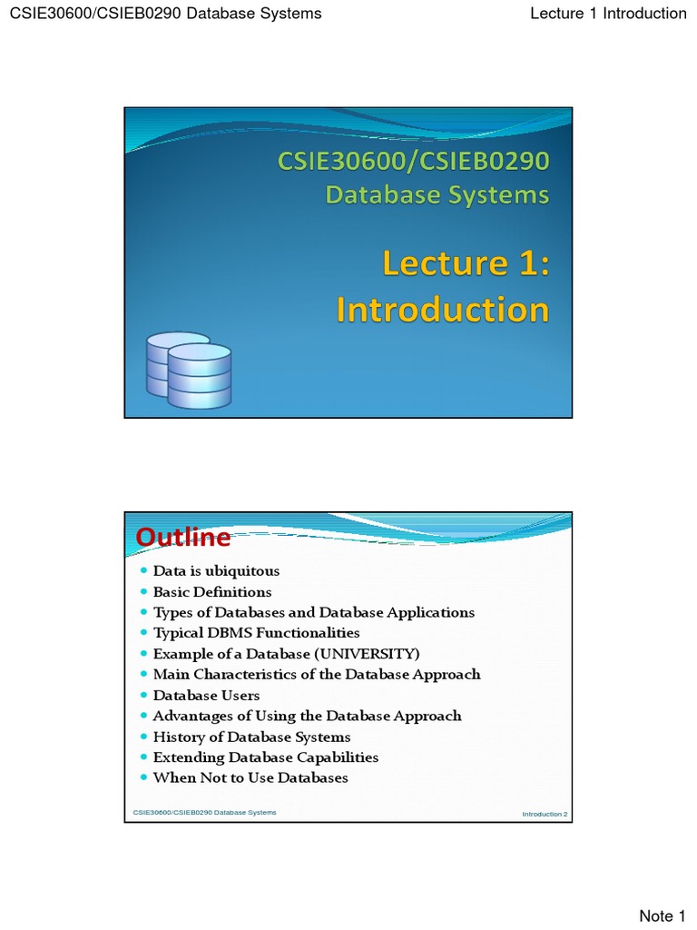 01introduction ADVANCE DATABASE SYSTEM | PDF | Databases | No Sql 01introduction ADVANCE DATABASE SYSTEM | PDF | Databases | No Sql