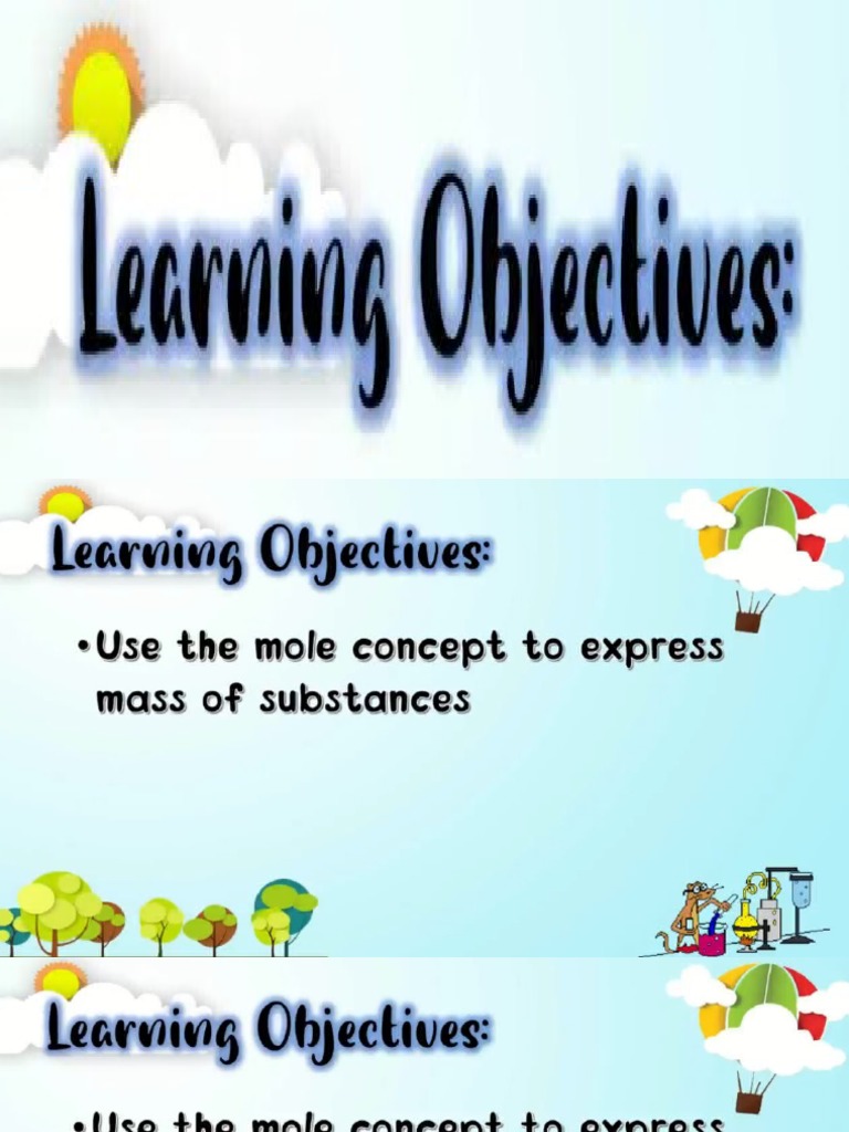 COT Mole Concept | PDF