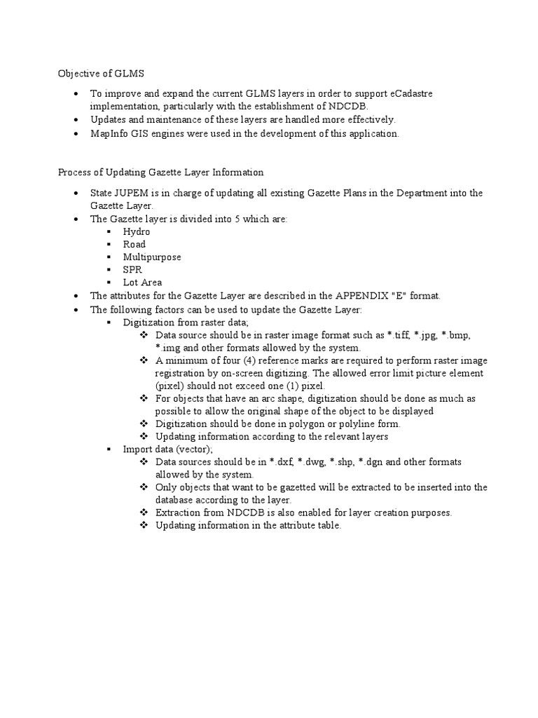 Objective of GLMS and EWarta | PDF | Graphics | Data