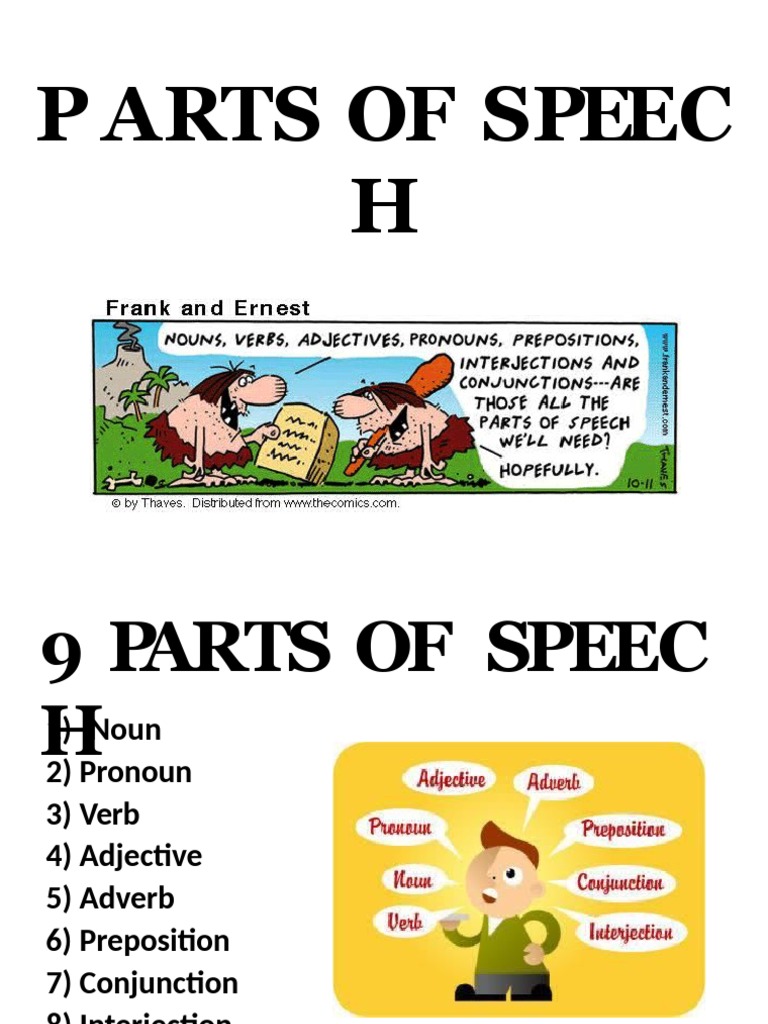 Parts of Speech Overview and Practice | PDF | Part Of Speech | Adverb