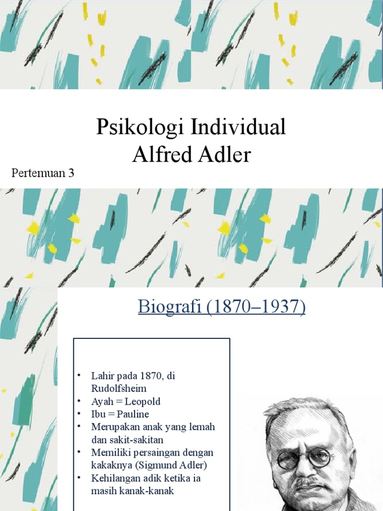 3 Psikologi Individual - Alfred Adler | PDF