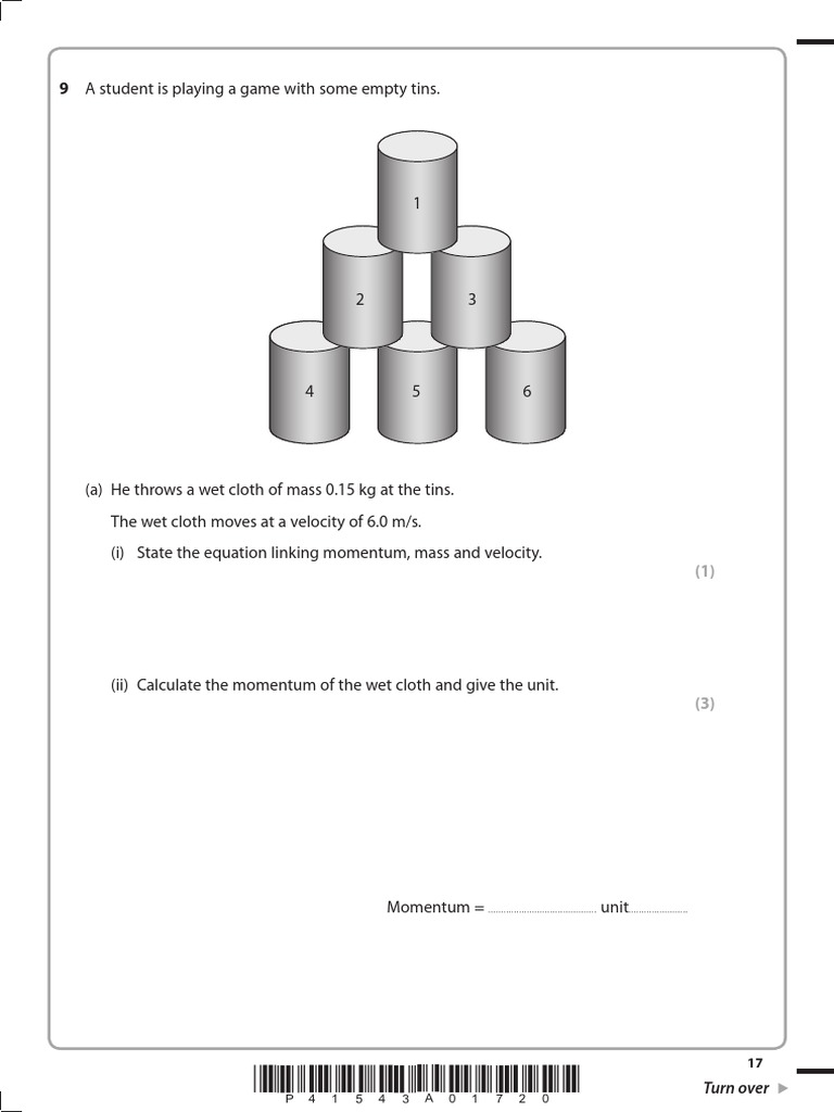 Student experiments with momentum | PDF | Momentum | Velocity