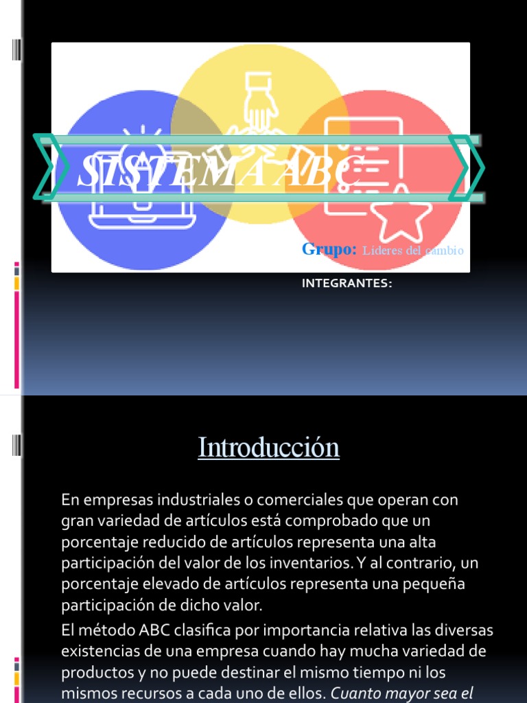 Método ABC | PDF | Almacén | Inventario