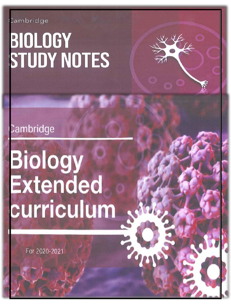 Immunity and Disease IGCSE Biology Notes | PDF