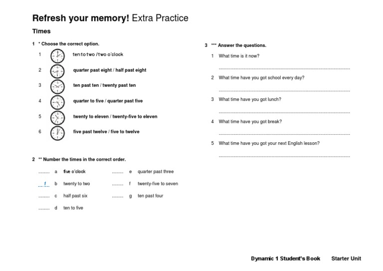 Refresh Your Memory | PDF