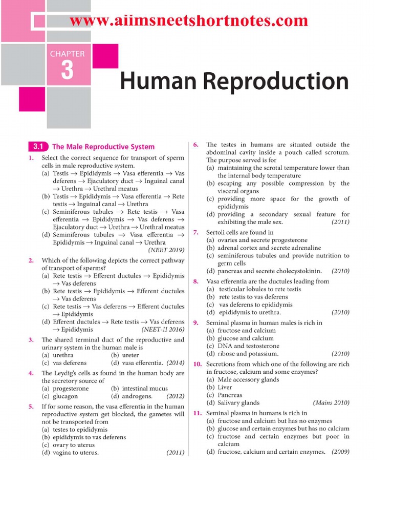 Human Reproduction | PDF