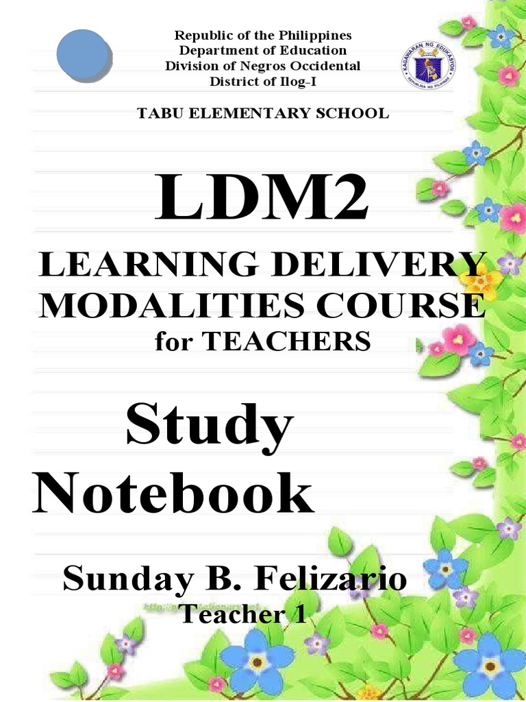 Learning Delivery Modalities Course: For Teachers | PDF | Learning ...