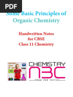 Grade 12 Organic Chemistry Notes | PDF