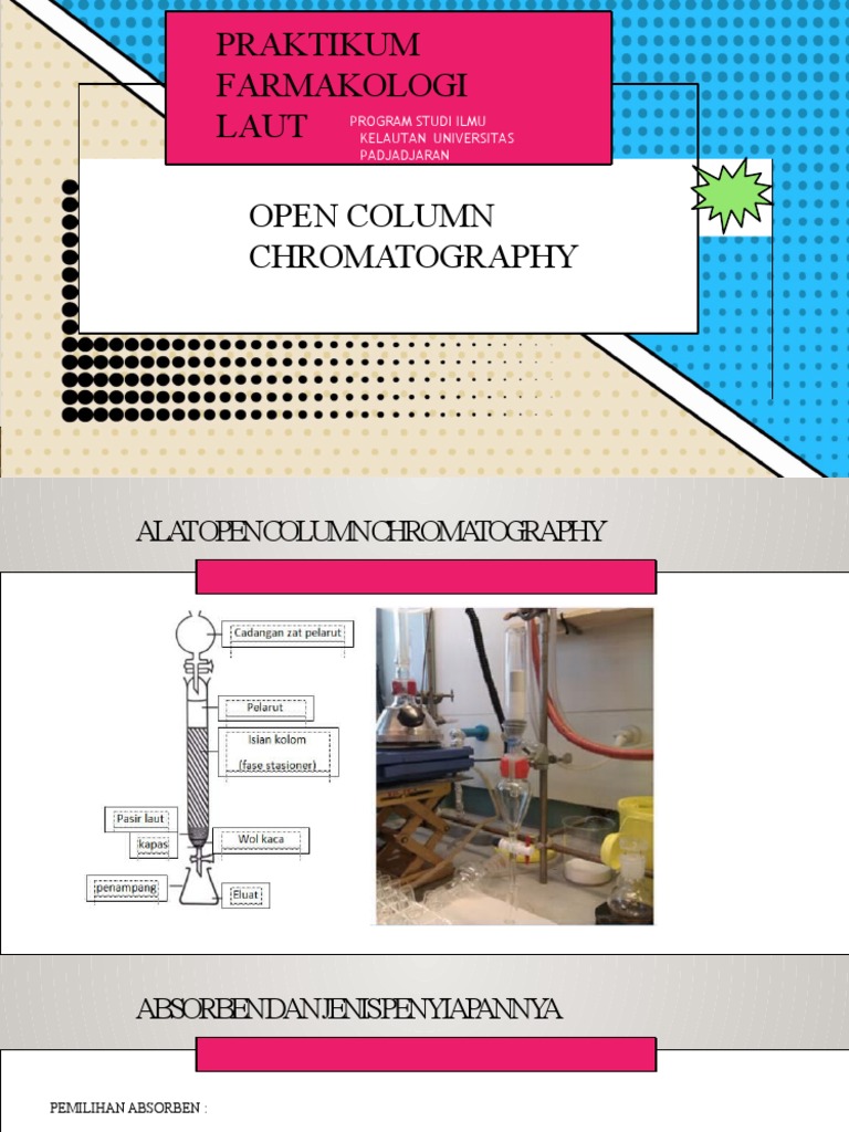 Materi 2 Prak Farmako - Open Column Chromatography | PDF