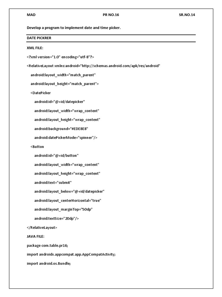 PR 16 Mad | PDF | Android (Operating System) | Operating System Families