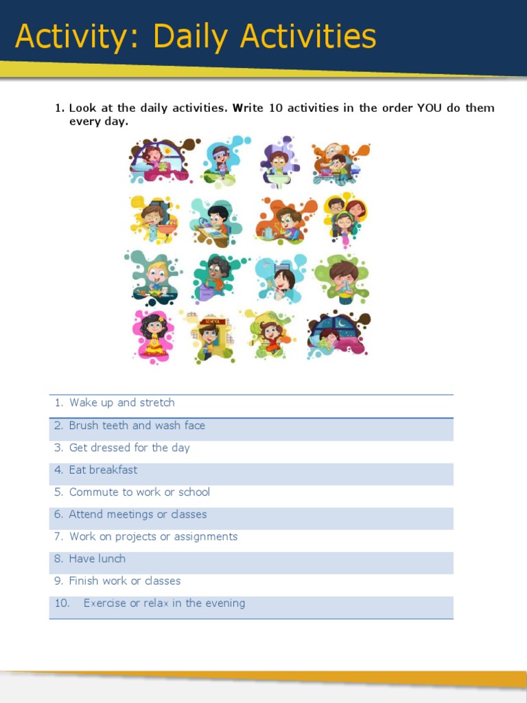 A_Daily_activities | PDF