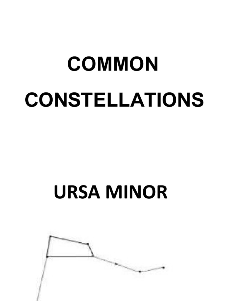 Common Examples of Constellations | PDF