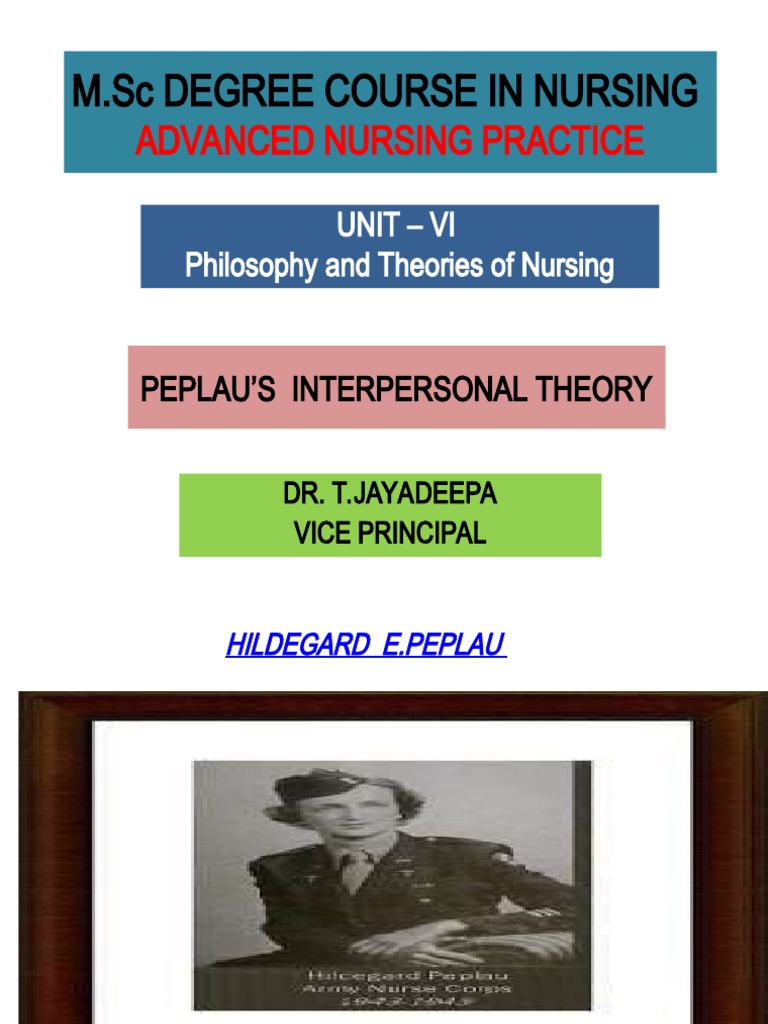 Peplau's Theory | Download Free PDF | Nursing | Health Care