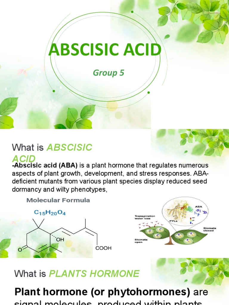 Abscisic Acid | PDF
