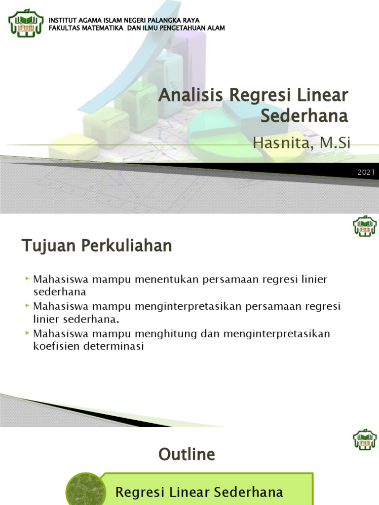 Analisis Regresi Linear Sederhana | PDF