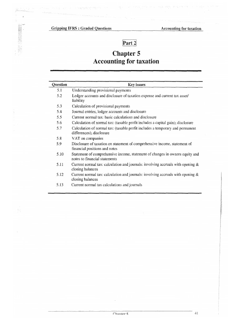 Taxation Practice Q(1) IAS-12 | PDF