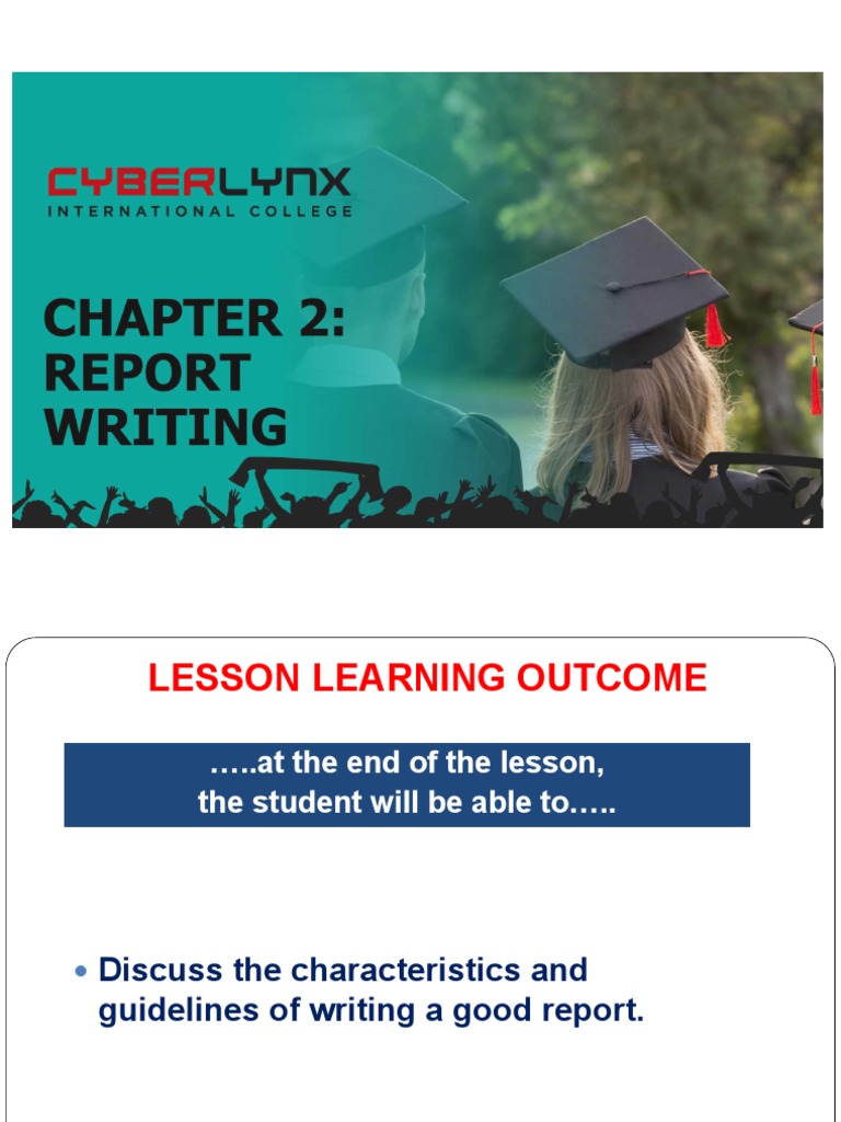 02 Chapter 2 Report Writing | PDF