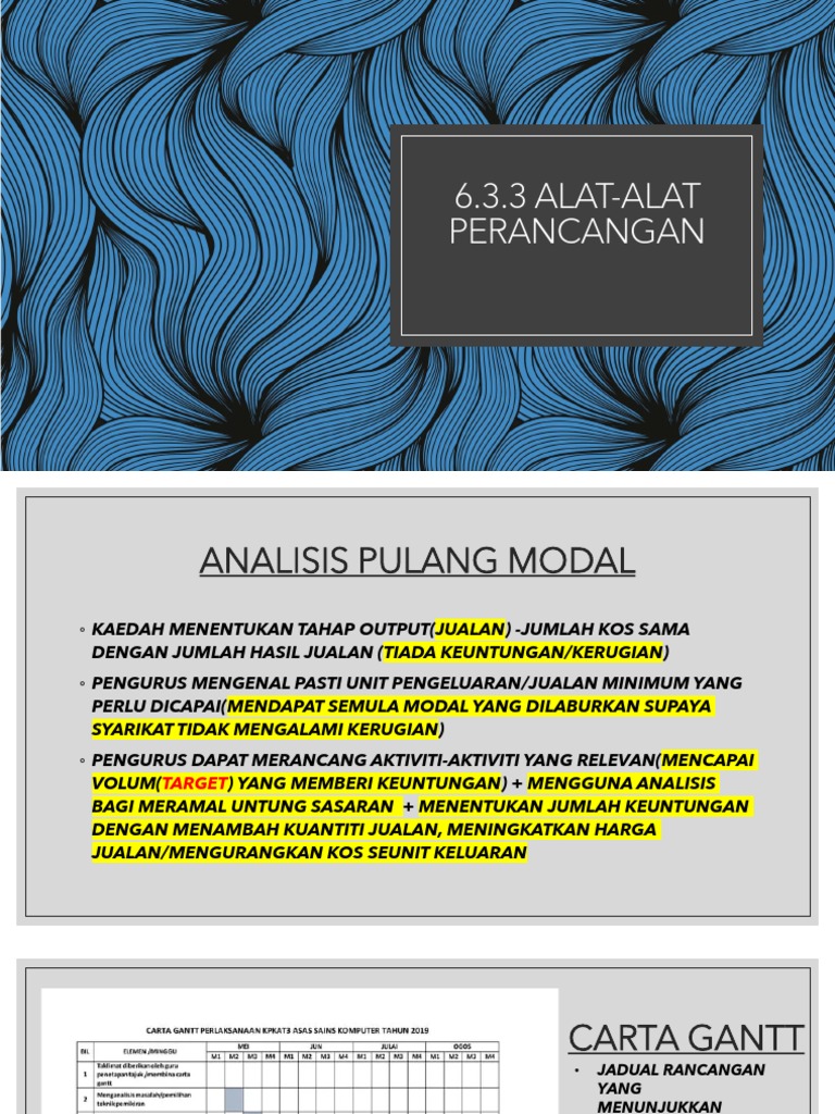Alat Perancangan PP Sem 2 | PDF