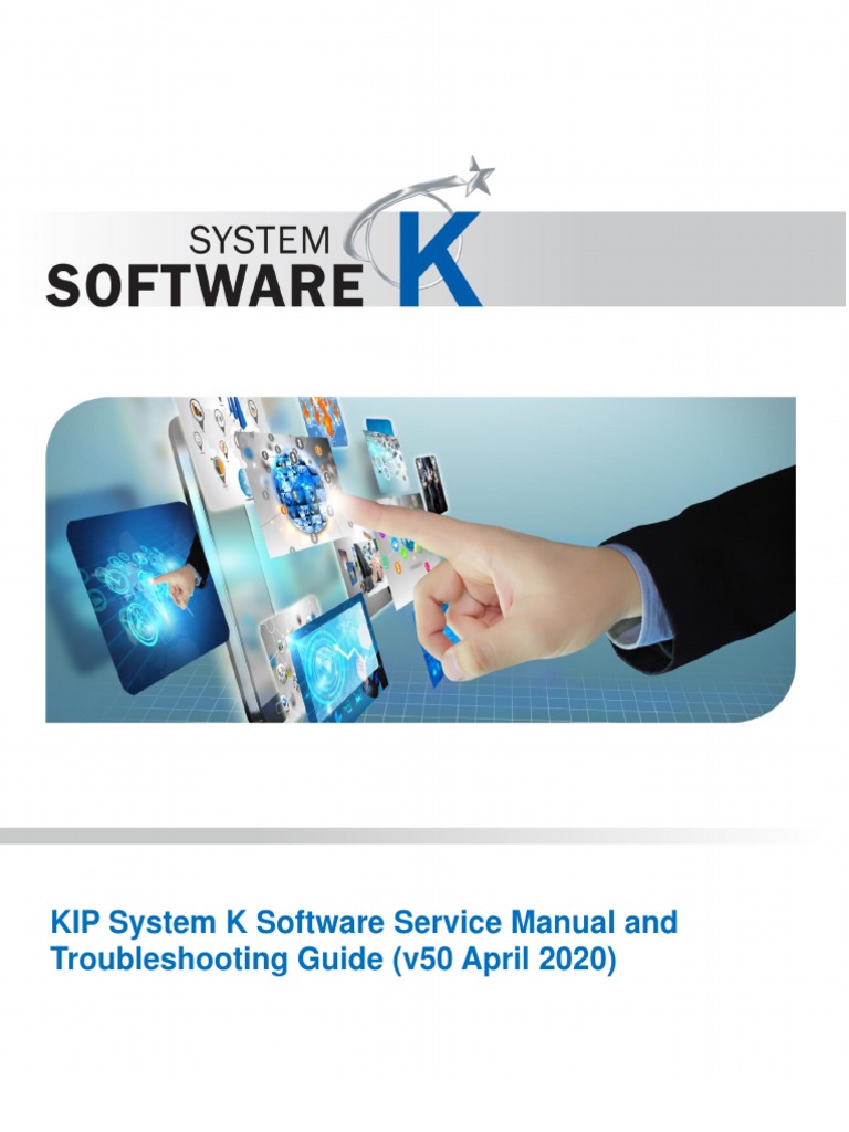 KIP System K Software Service Manual and Troubleshooting Guide (v50 April 2020) | PDF | Computer ...